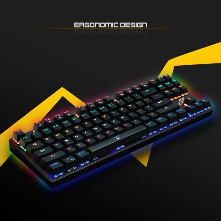 Ant Esports MK1000 TKL Mechanical Backlit Gaming Keyboard | Computer ...