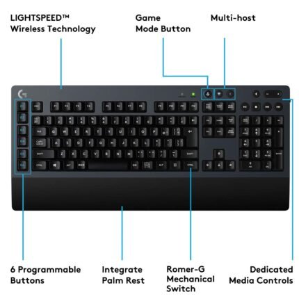LOGITECH G613 Wireless Mechanical Keyboard Gaming | Computer Solution