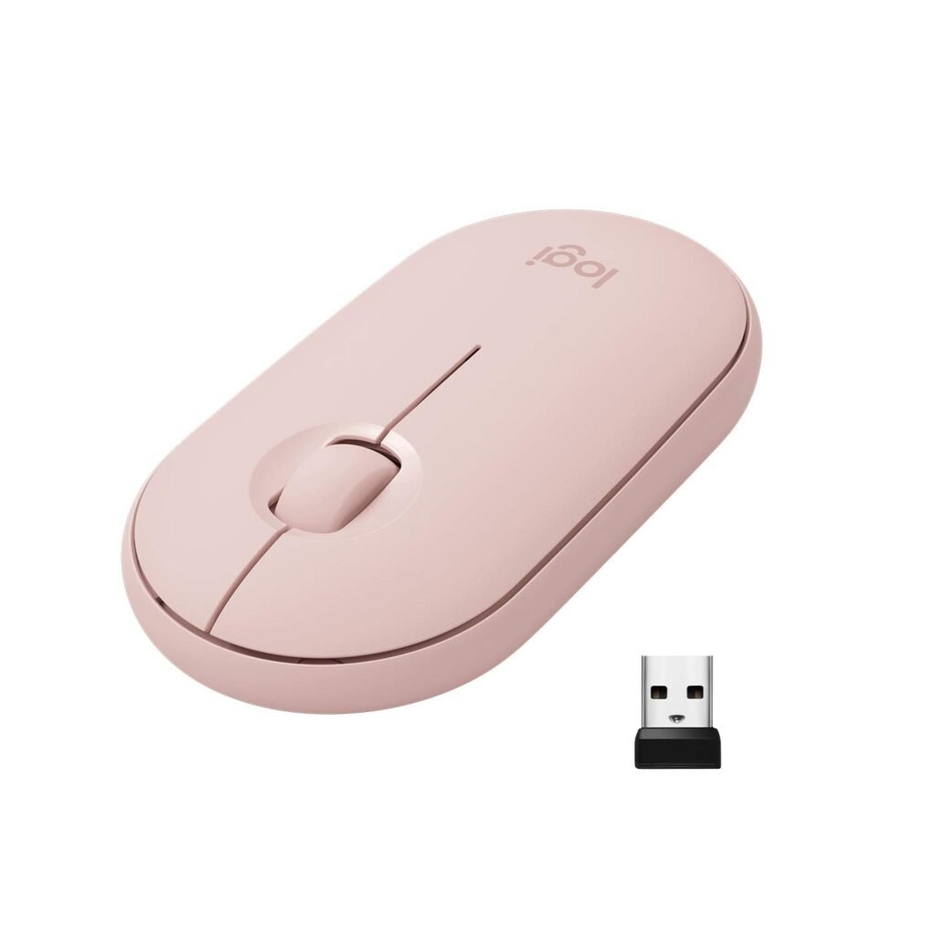 Buy now Logitech Pebble M350 (pink) wireless mouse | Computer Solution