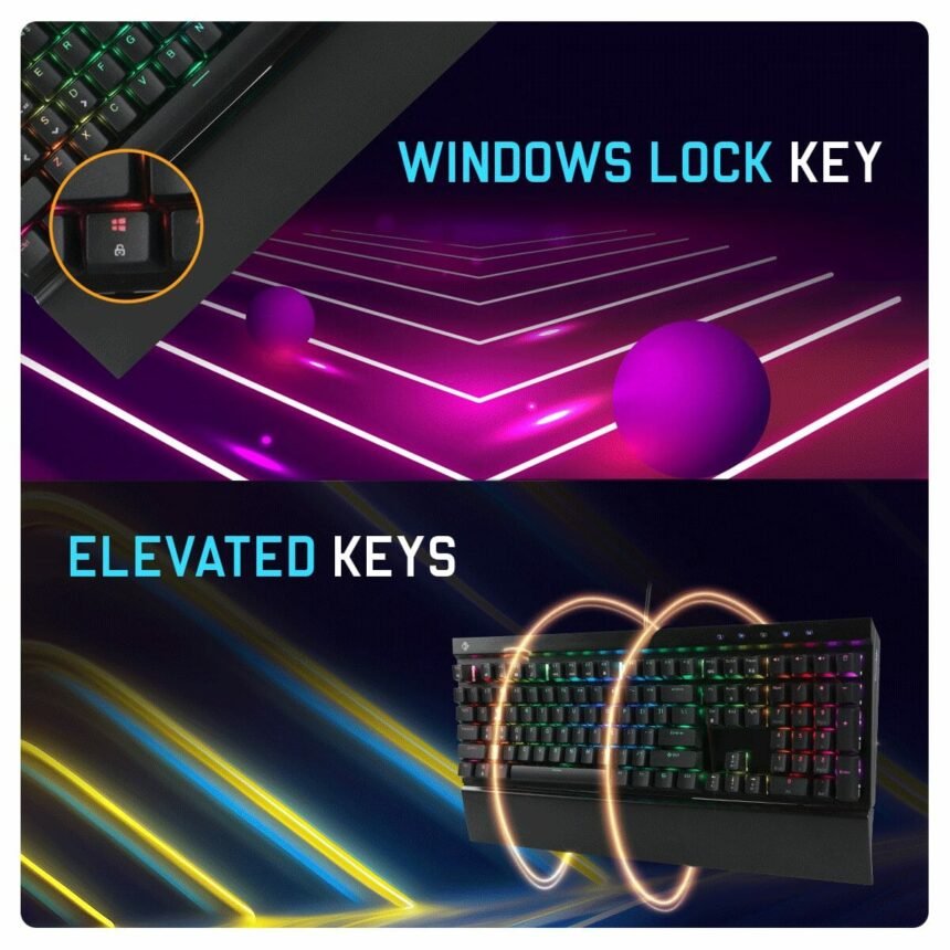 Cosmic Byte Black Eye Pro CB-GK-29 Mechanical Keyboard | Computer Solution